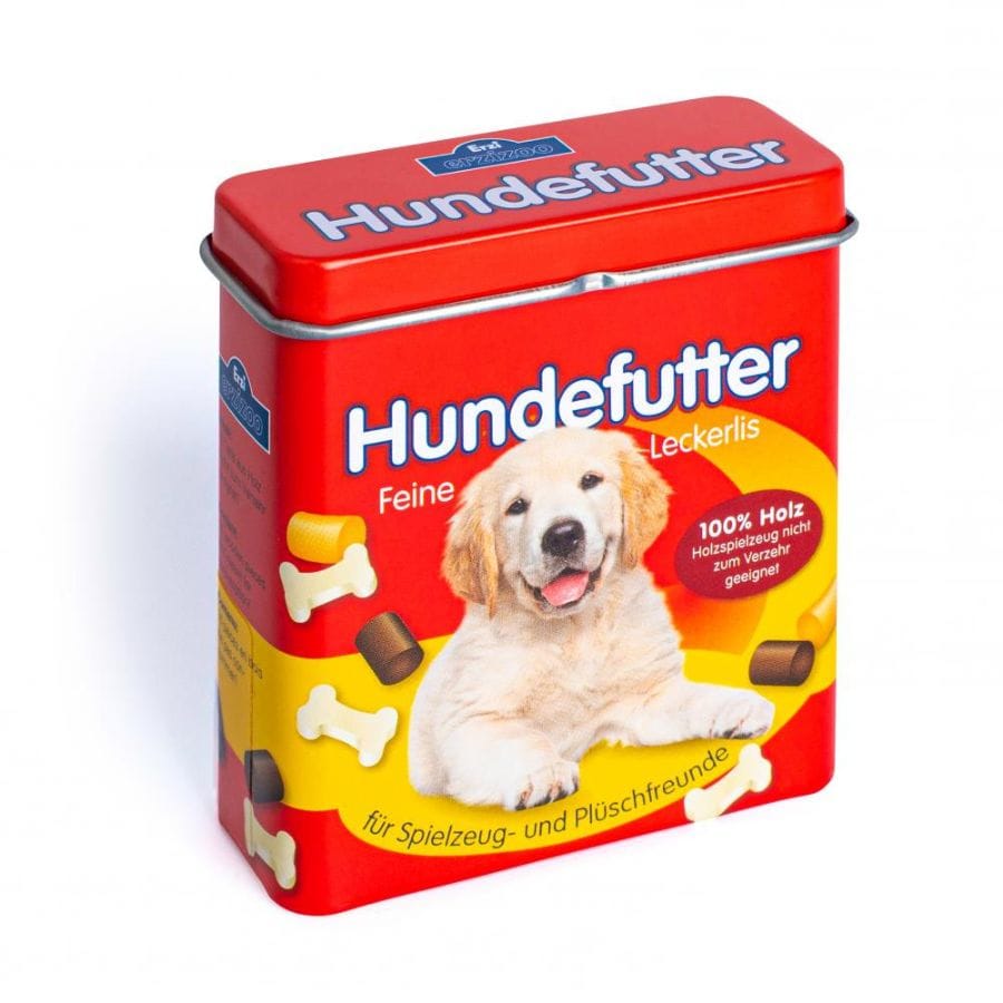 Erzi Hundefutter in der Dose für Kaufladen / Kinderküche | Spielkiste